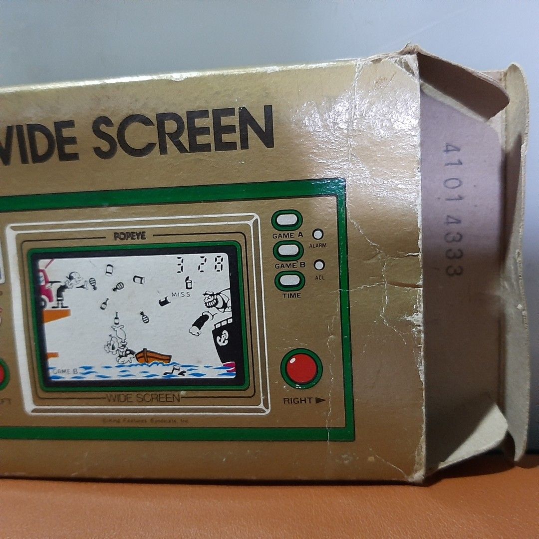 VINTAGE POPEYE GAME AND WATCH 1981, Video Gaming, Video Game Consoles ...