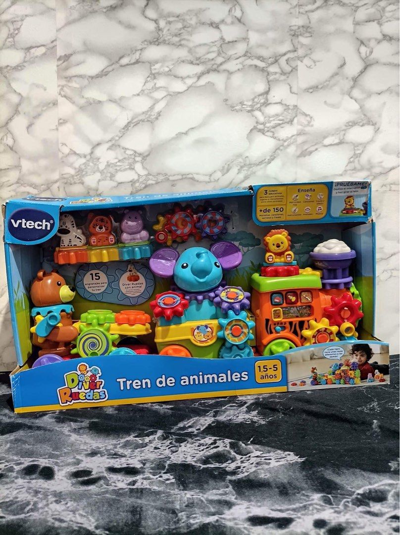 Vtech Animal Train, Hobbies & Toys, Toys & Games on Carousell
