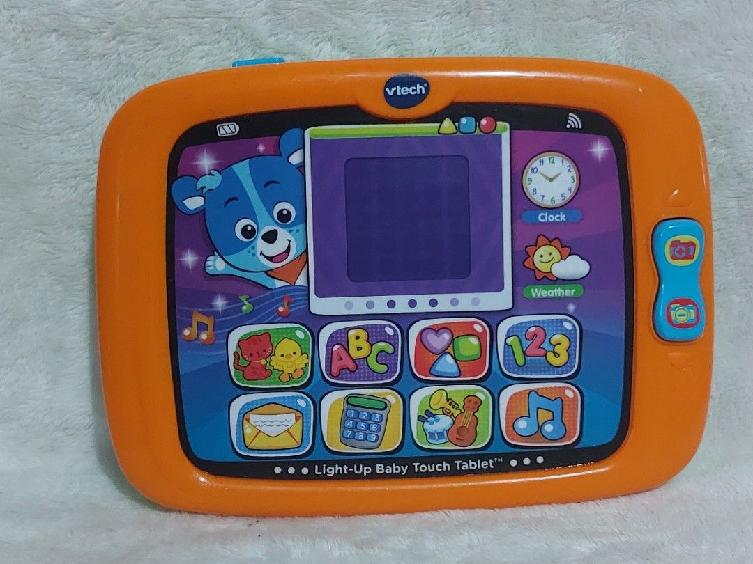 Vtech Light Up Baby Touch Tablet, Hobbies & Toys, Toys & Games on Carousell