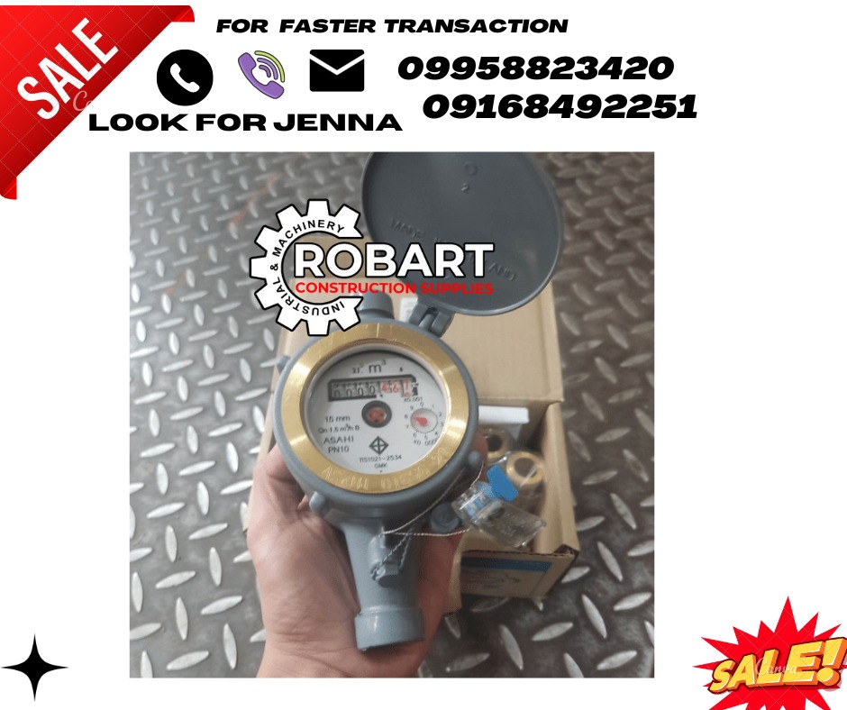Water Meter w/ Maynilad Calib. 1/2", Commercial & Industrial ...