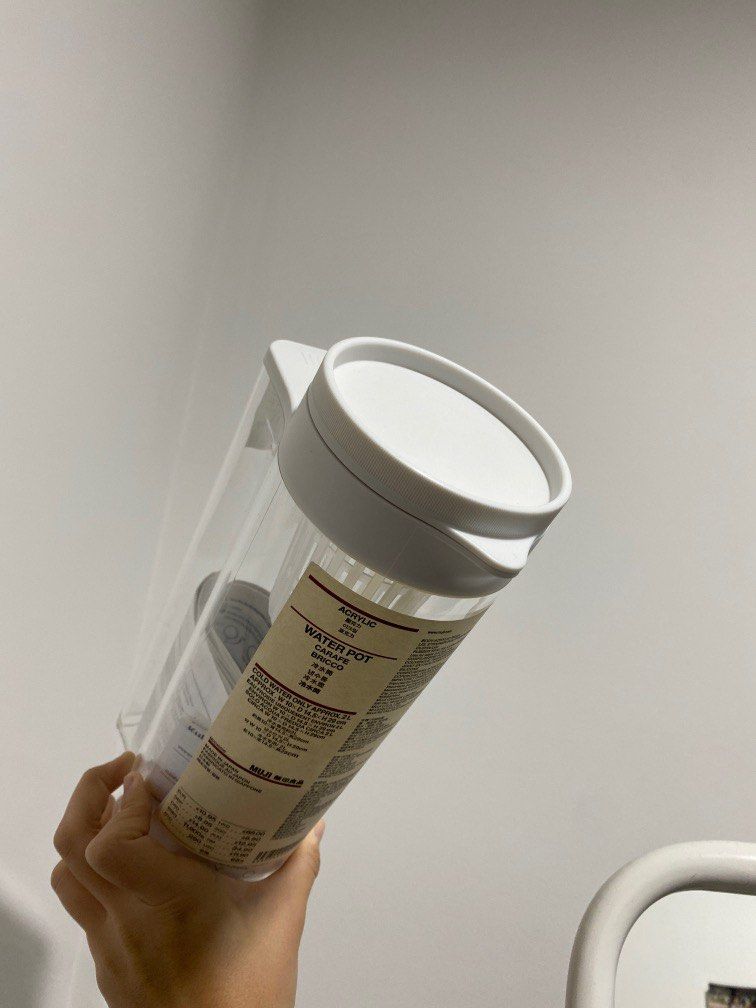 Water pot / muji water pot / muji pot / muji acrylic pot / water pot ...