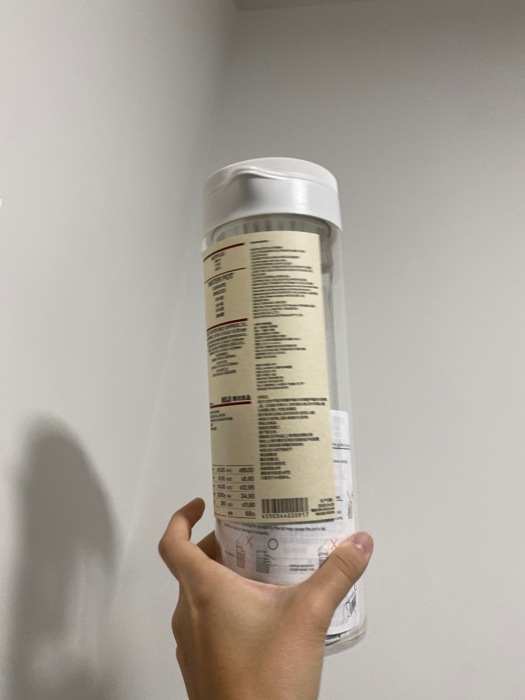 Water pot / muji water pot / muji pot / muji acrylic pot / water pot ...