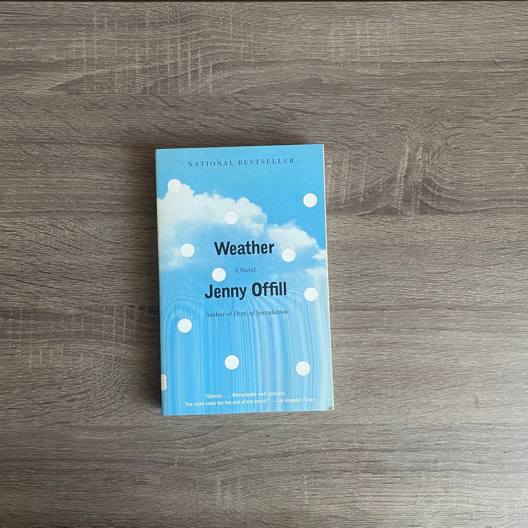Weather- Jenny Offill, Hobbies & Toys, Books & Magazines, Fiction & Non ...