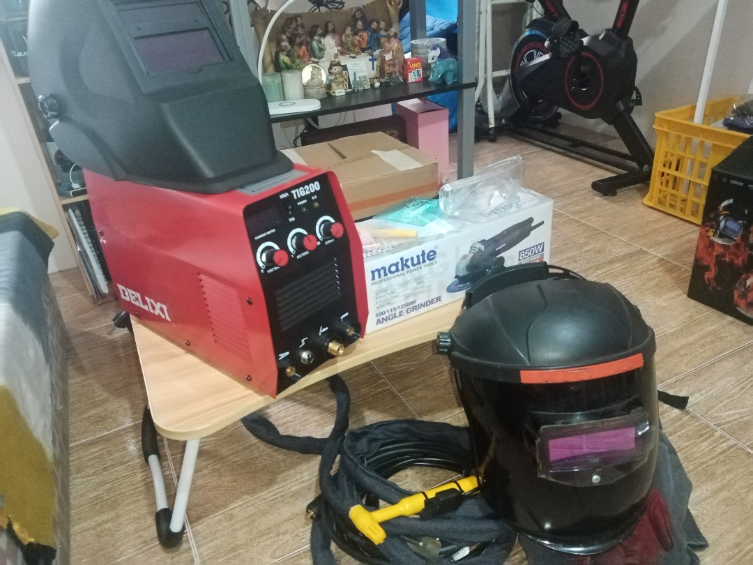Welding Machine, Grinder and Helmet, Commercial & Industrial ...