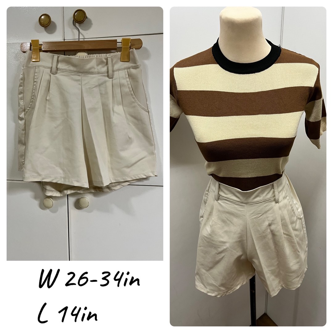 Wide legged short/dupe, Women's Fashion, Bottoms, Shorts on Carousell