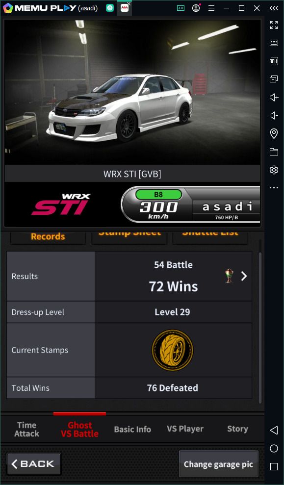 WMMT Wangan Subaru WRX STI GVB with King Plate, Video Gaming, Gaming ...