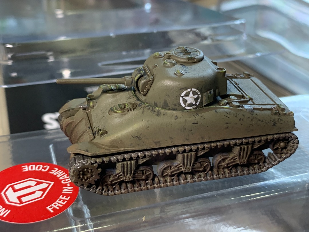 World of Tanks Miniature Game (full set incl waves, buildings, garage ...