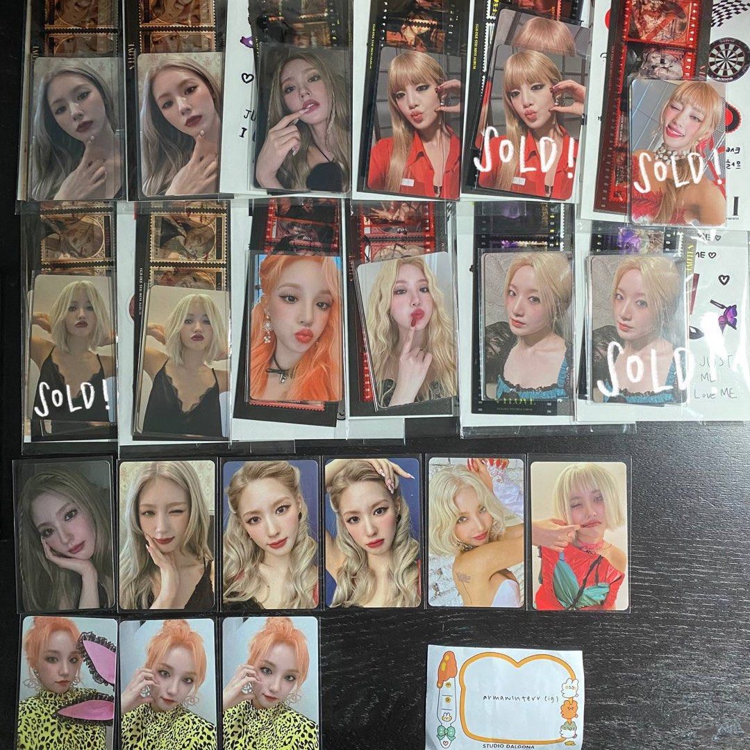 [wts] gidle (g)i-dle i love album inclusions, Hobbies & Toys ...