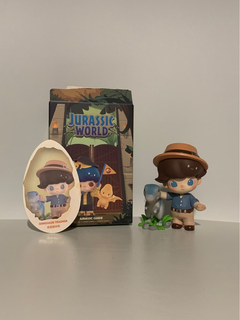 wtt dimoo jurassic world dinosaur trainer popmart, Hobbies & Toys, Toys ...