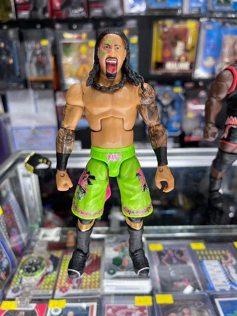 WWE Mattel Elite JAY USO, Hobbies & Toys, Toys & Games on Carousell