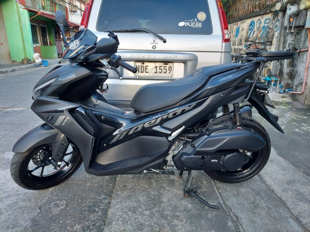 Yamaha Aerox V2 2021, Motorbikes, Motorbikes for Sale on Carousell