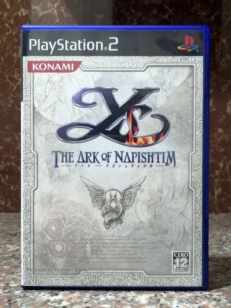 Ys – The Ark of Napishtim [Limited Edition] (PS2), Video Gaming, Video ...