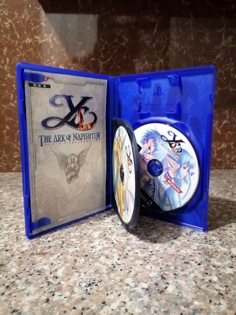 Ys – The Ark of Napishtim [Limited Edition] (PS2), Video Gaming, Video ...