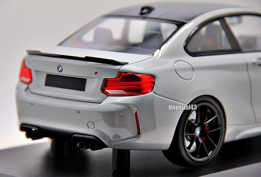 1/18 Minichamps BMW M2 CS Silver with Black Wheel, Hobbies & Toys, Toys ...