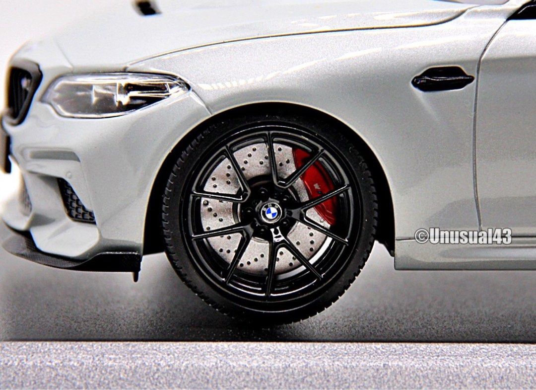 1/18 Minichamps BMW M2 CS Silver with Black Wheel, Hobbies & Toys, Toys ...