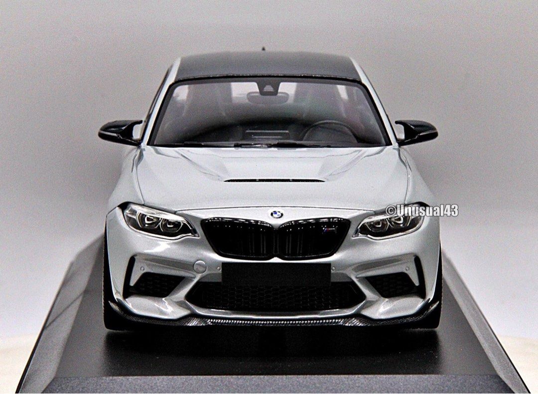 1/18 Minichamps BMW M2 CS Silver with Black Wheel, Hobbies & Toys, Toys ...