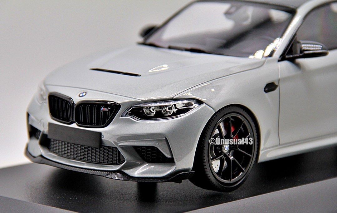 1/18 Minichamps BMW M2 CS Silver with Black Wheel, Hobbies & Toys, Toys ...