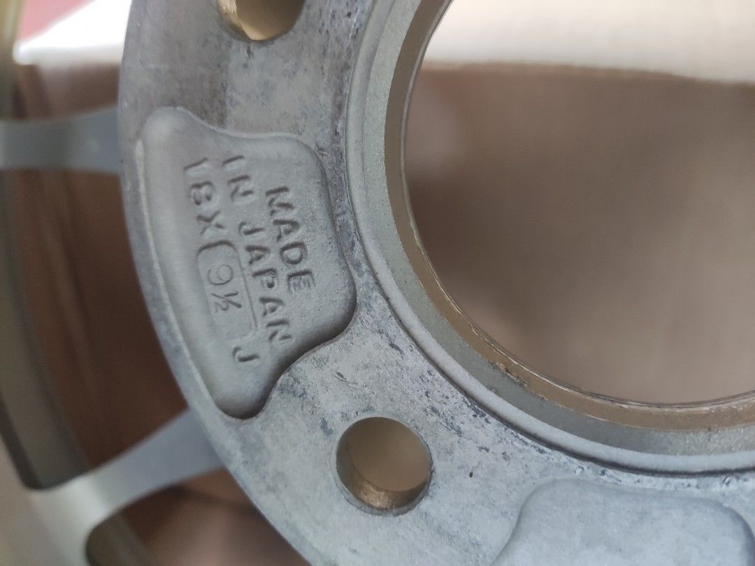 18" Wedssport TC105N 5x114.3 9.5jj +10 offset 18x9.5 +10, Car ...