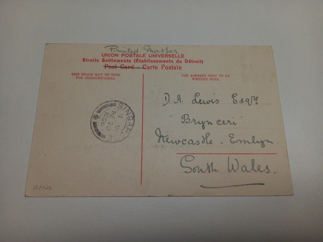 Singapore orchard road postcard - typo!, Hobbies & Toys, Memorabilia ...