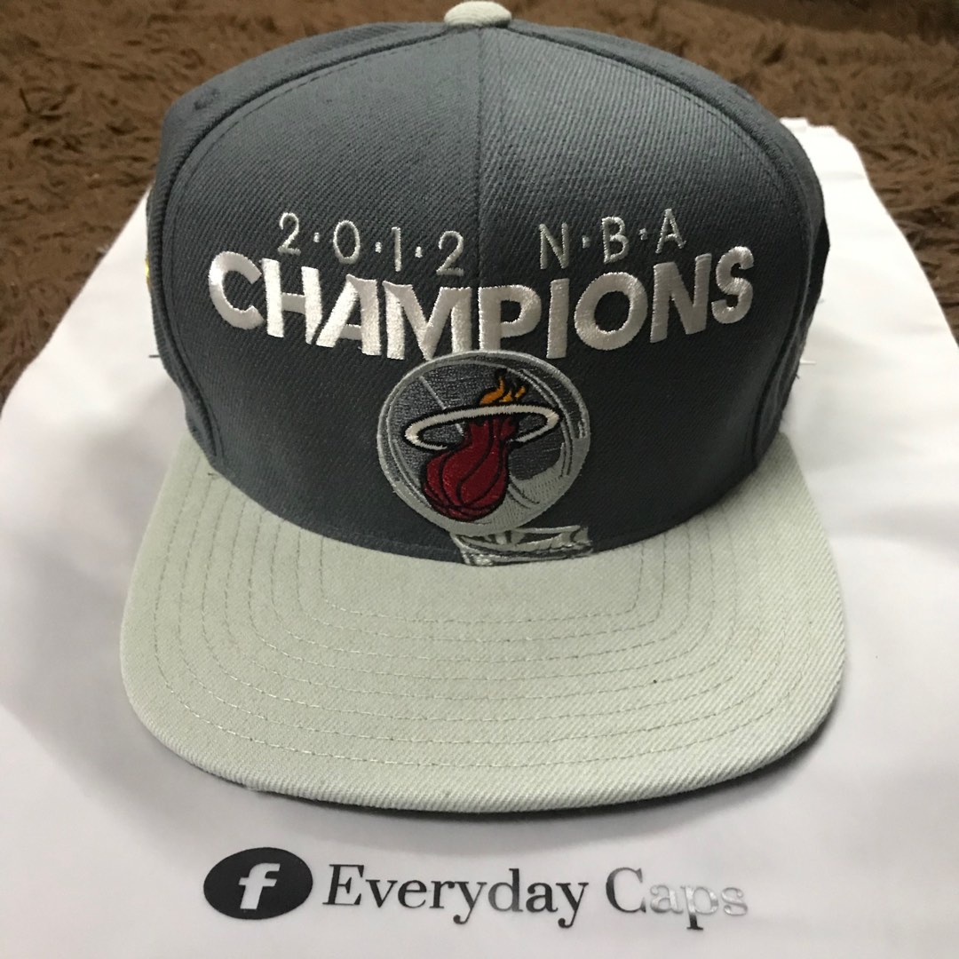 2012 NBA Champions Miami Heat Cap by Adidas, Men's Fashion, Watches ...