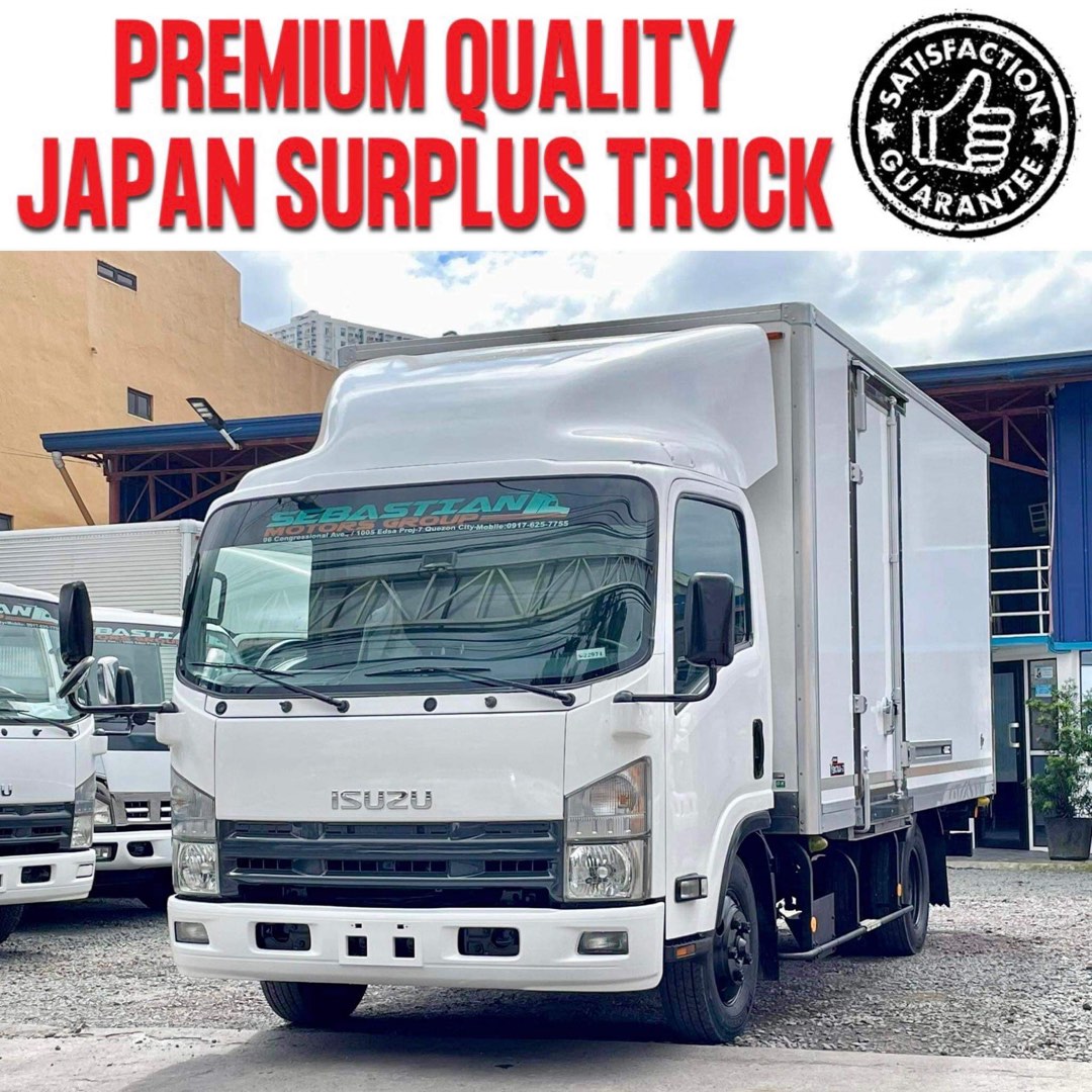 2021 Isuzu Elf Closed Van 15ft. N-Series NPR with Side Door 4JJ1 Engine ...