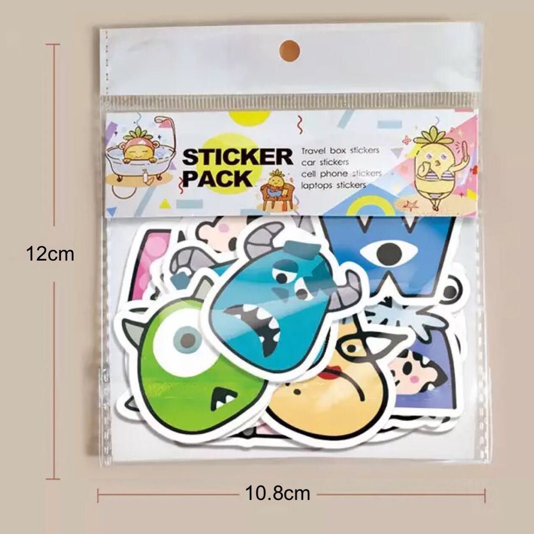 40PCS MONSTERS INC Cartoon Stickers on Carousell