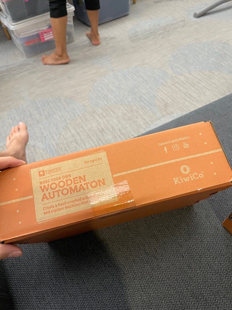 DIY 9+ KIWICO wooden automaton (sealed), Hobbies & Toys, Stationery ...