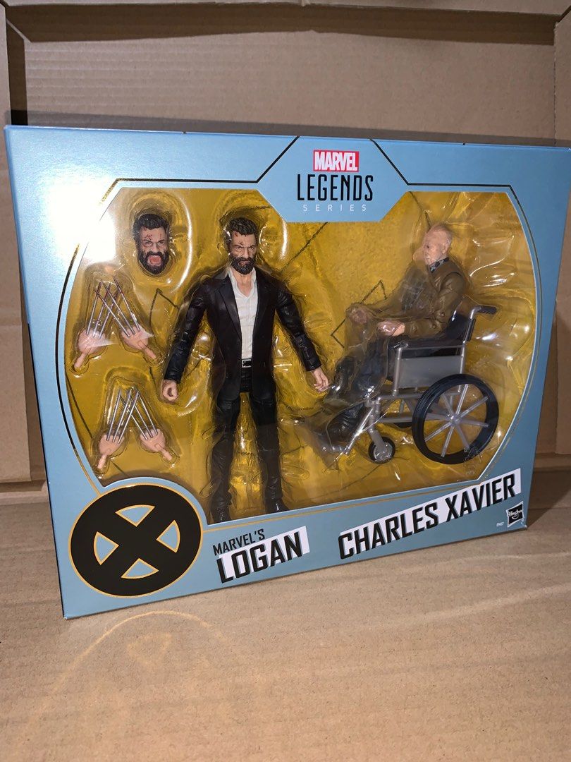 全新未開 Logan & Charles Xavier 2-Pack Hasbro Marvel Legends Series 2020 ...