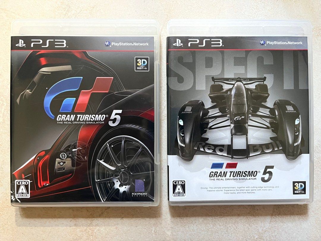 日版 PS3 GRAN TURISMO GT 5 SPEC II 2 THE REAL DRIVING SIMULATOR 跑車浪漫旅 GT ...