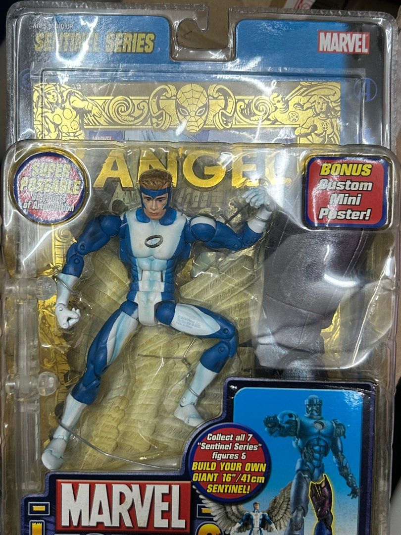 全新 TOYBIZ Marvel Legends Angel Blue Variant 6吋 半 Action Figure 特別版, 興趣及 ...