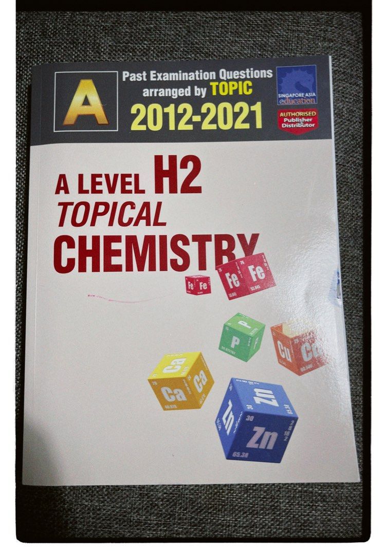 A Level H2 Chemistry TYS Topical (2012-2021), Hobbies & Toys, Books ...