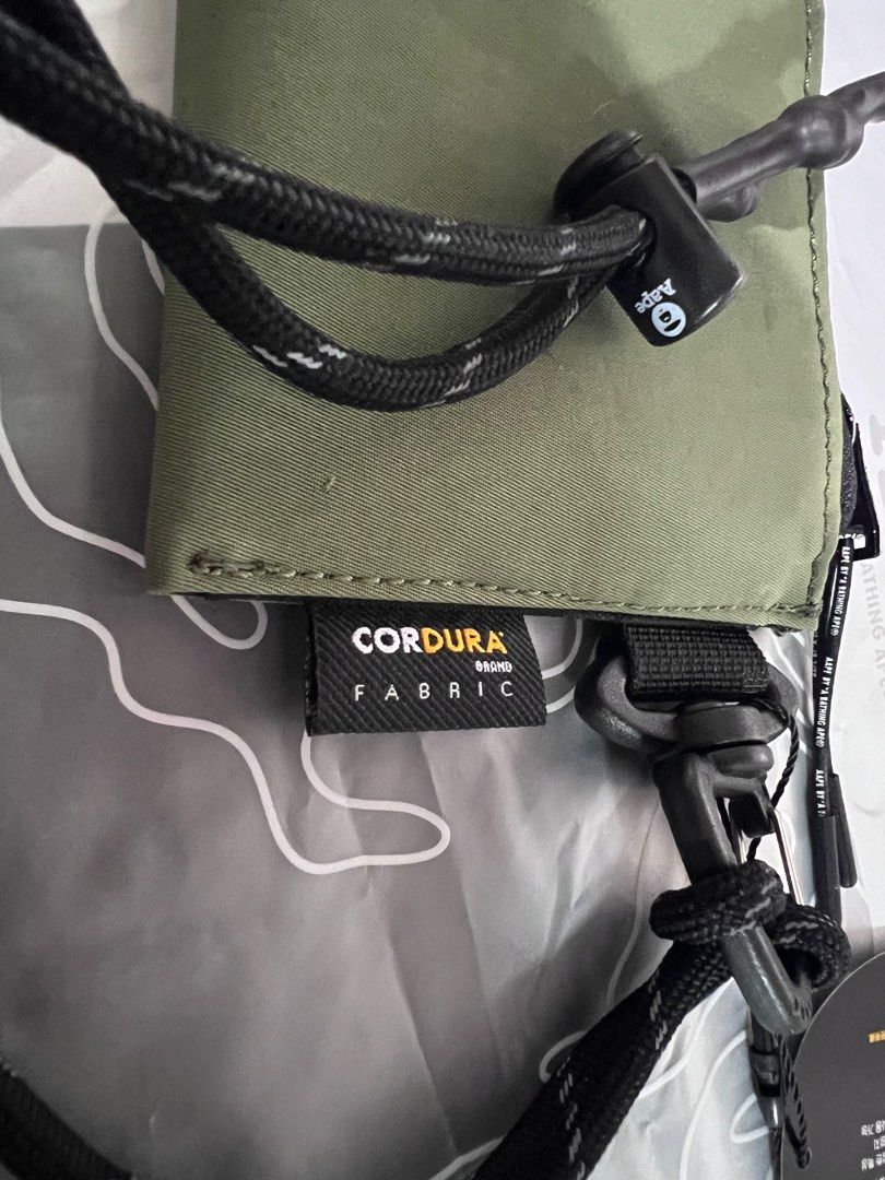 AAPE Cordura Nylon Twill Tech Lanyard Wallet, Luxury, Bags & Wallets on ...