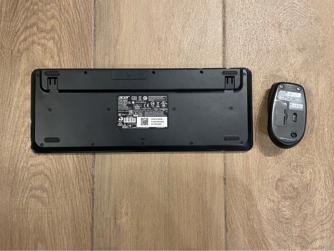 Acer Wireless Keyboard And Mouse Pair Computers And Tech Parts And Accessories Computer Keyboard On