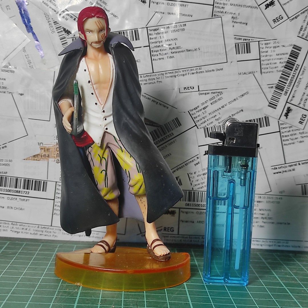 Action figure one piece shanks, Toys & Collectibles, Toys on Carousell
