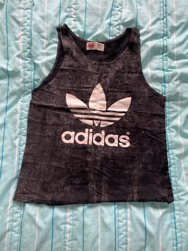 Adidas singlet men, Men's Fashion, Tops & Sets, Tshirts & Polo Shirts ...