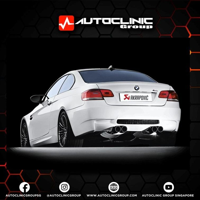 AKRAPOVIC X-PIPE // BMW M3 E90, E92, E93, Car Accessories, Accessories ...