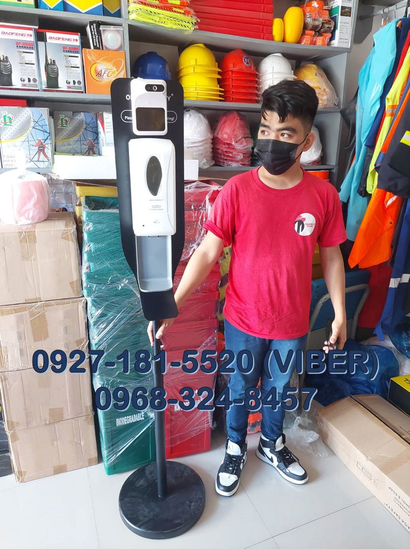 alcohol dispenser w/ thermal scanner, Commercial & Industrial ...