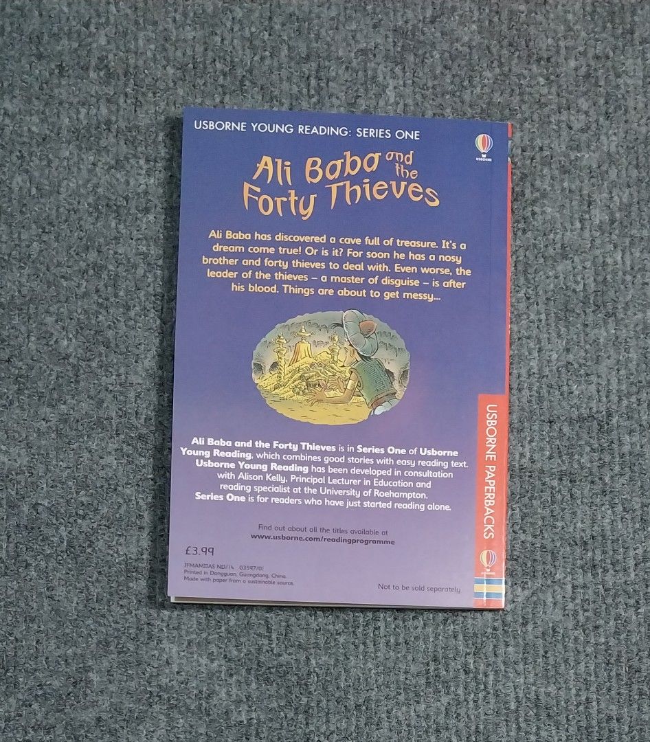 ALI BABA AND THE FORTY THIEVES Usborne, Hobbies & Toys, Books ...