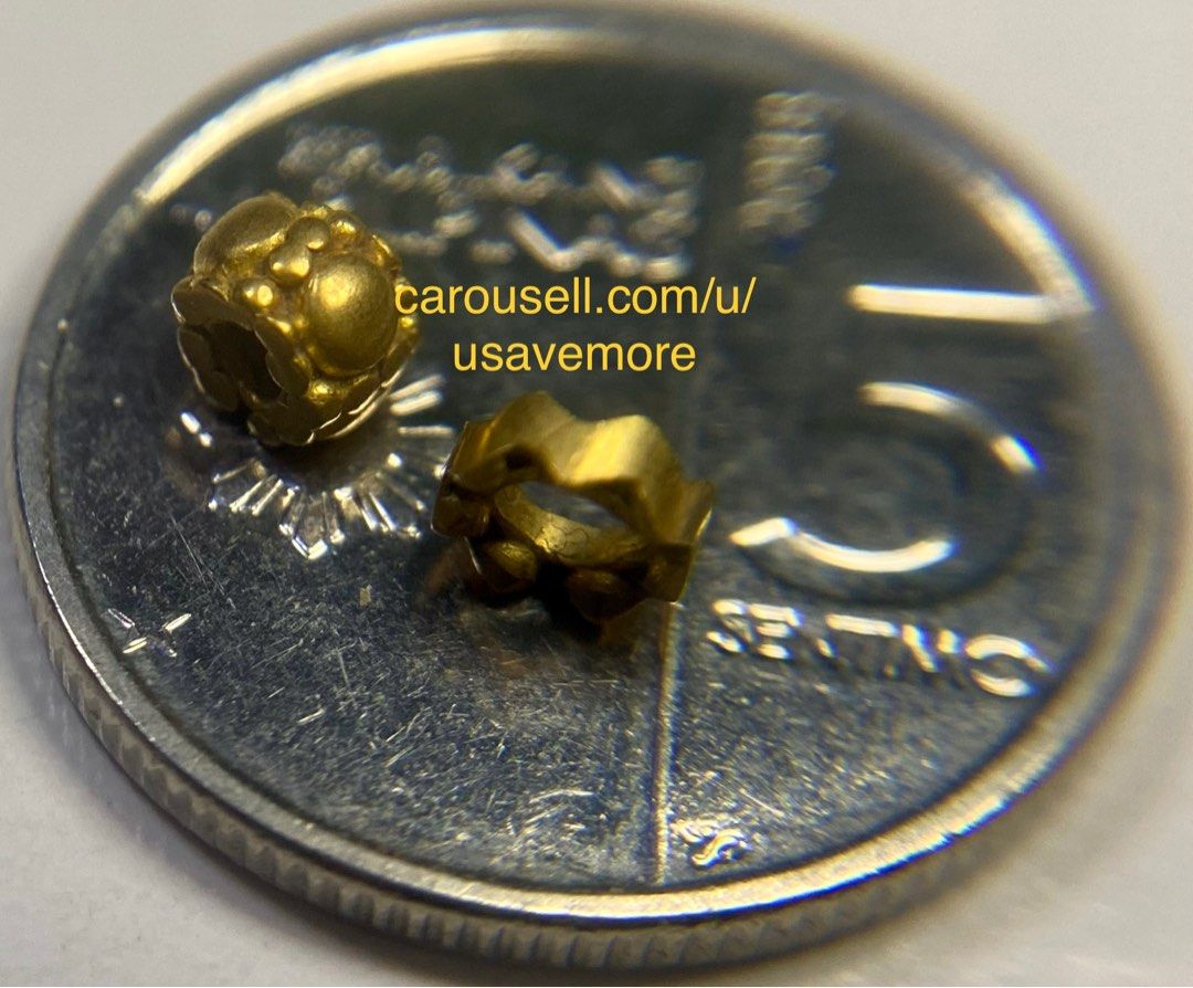 Ancient Philippines 2pcs Excavated Kamagi and Tambourine-like Gold ...