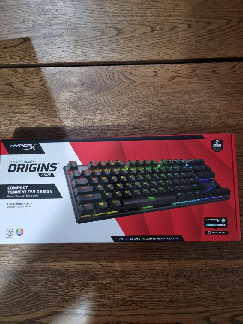 [Aqua Switches] Hyperx alloy origins core, Computers & Tech, Parts ...