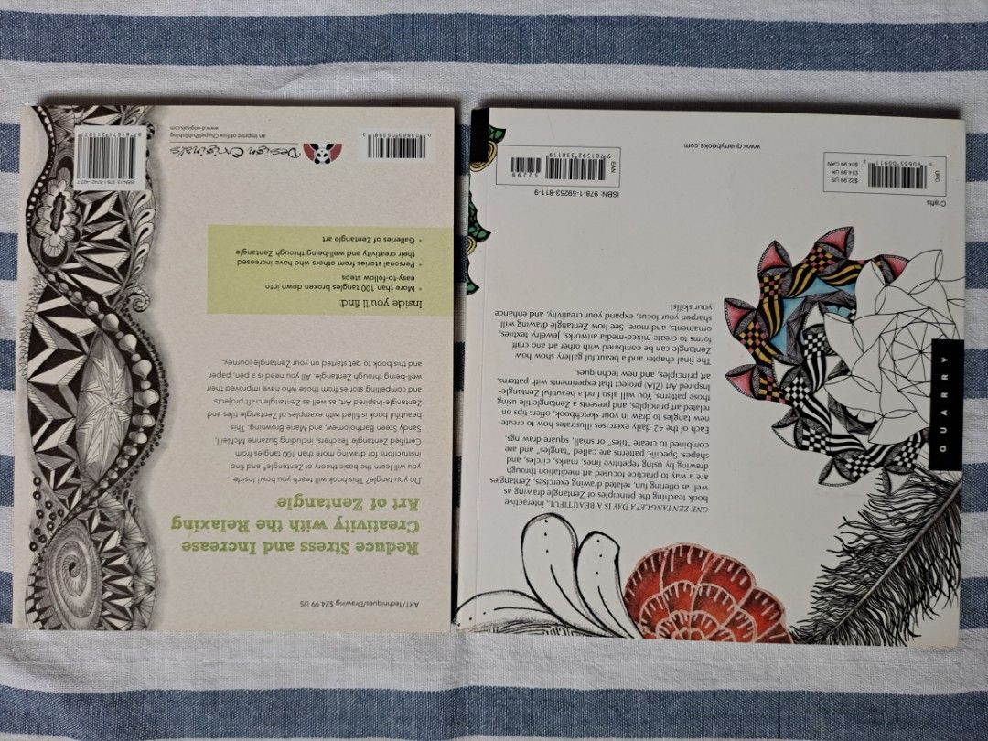 Assorted Books of Zentangle, Hobbies & Toys, Books & Magazines ...