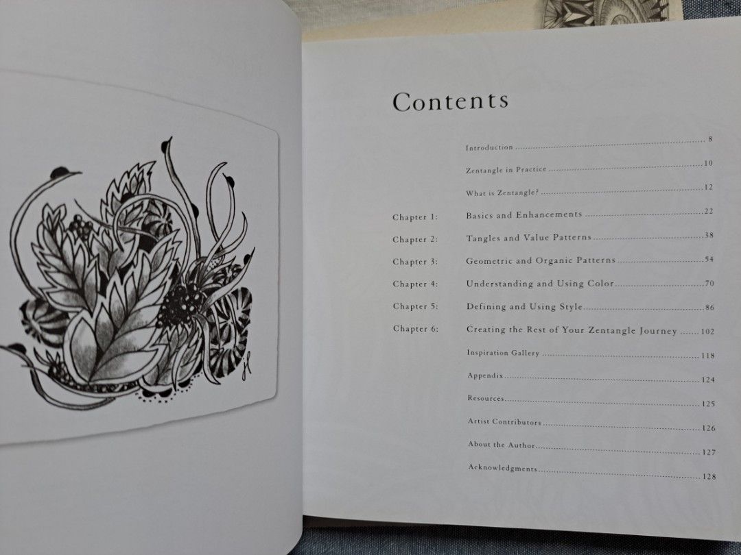 Assorted Books of Zentangle, Hobbies & Toys, Books & Magazines ...