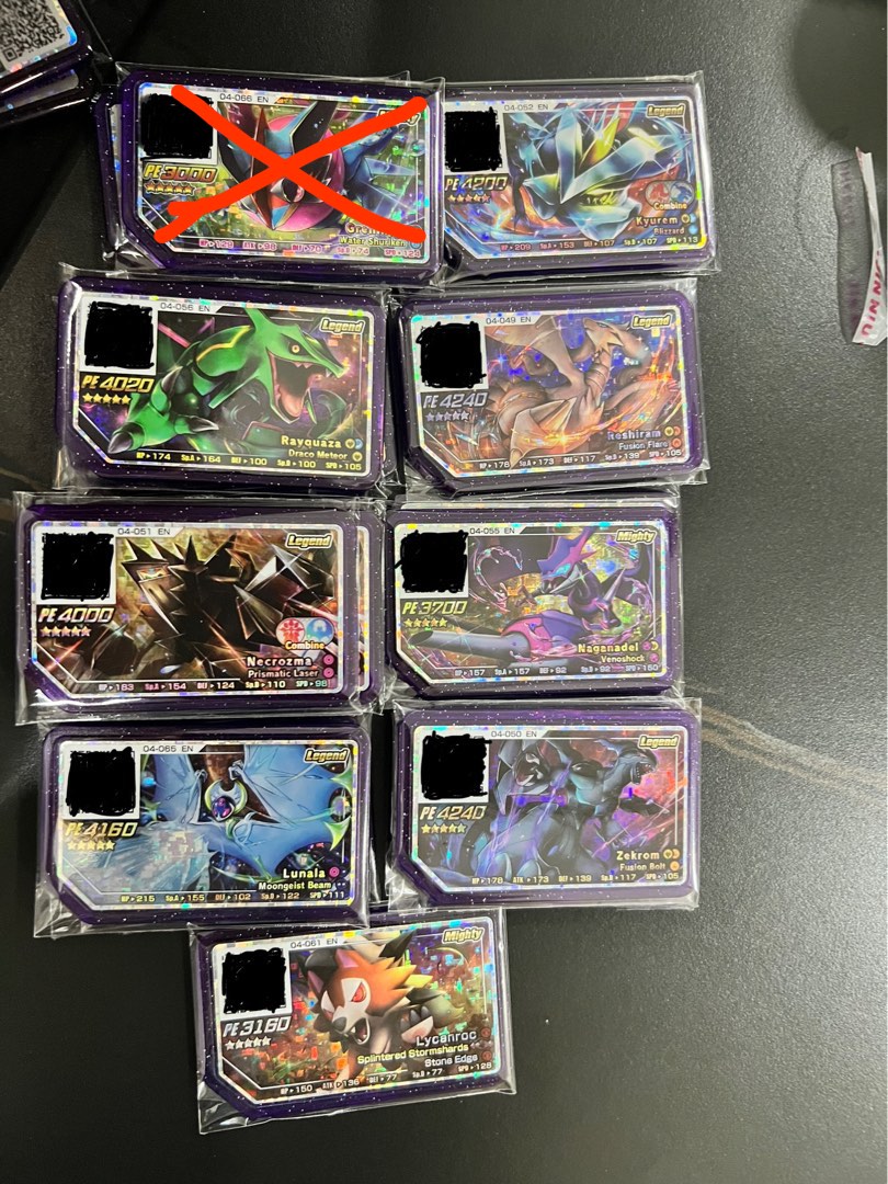 Authentic Brand new Pokémon Gaole Part 4, 5 stars, Hobbies & Toys, Toys ...