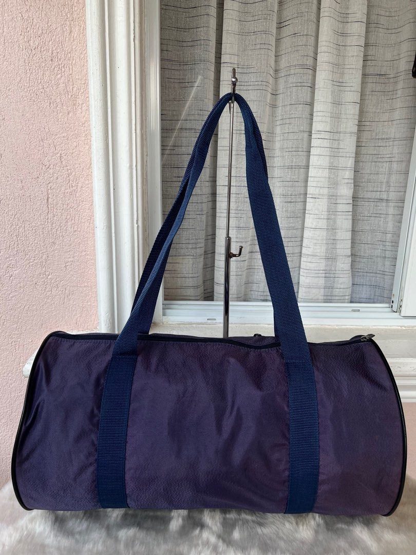 Authentic LONGiNES Duffle Shoulder Bag in Plum, Women's Fashion, Bags ...