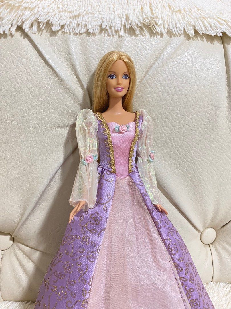 [NB] Barbie as Rapunzel in Fairy Tale Collection Doll, Hobbies & Toys ...