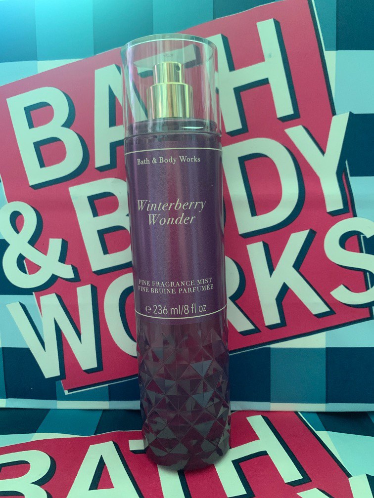 Bath & Body Works WINTERBERRY WONDER, Beauty & Personal Care, Fragrance & Deodorants on Carousell