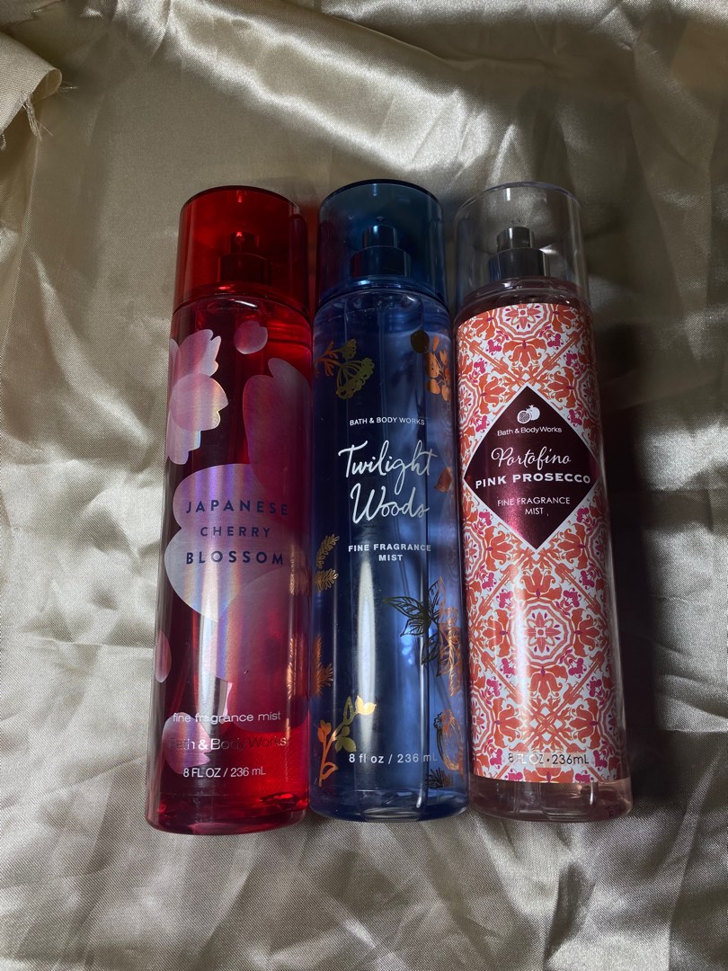 Bath & Bodyworks fragrance mist set, Beauty & Personal Care, Fragrance & Deodorants on Carousell