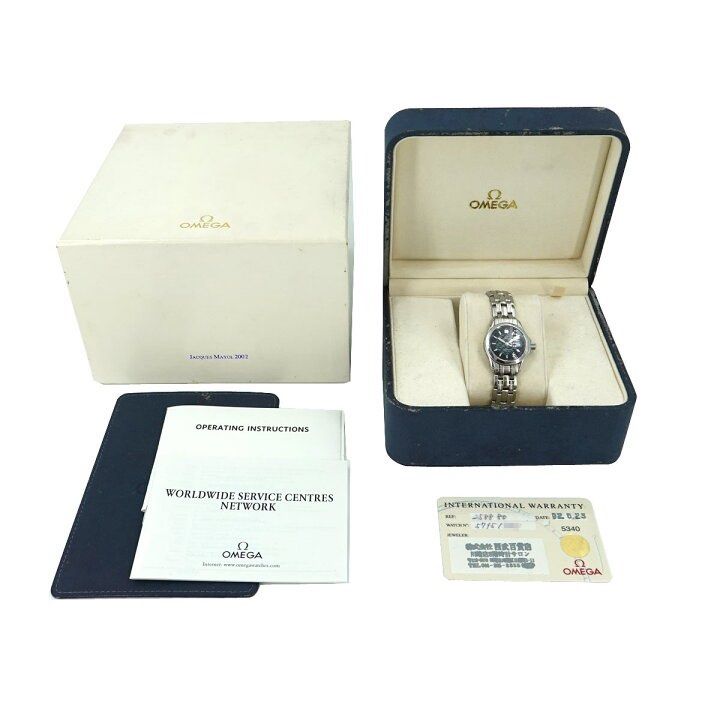 OMEGA Seamaster 120 Jacques Mayol 2002 Limited to 1500 2588 80 Ladies ...