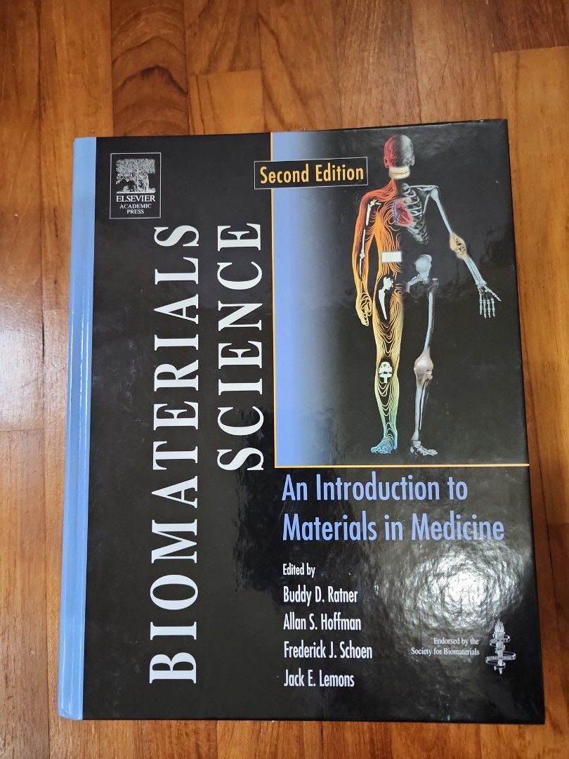 Biomaterials science an introduction to materials in medicine, Hobbies ...