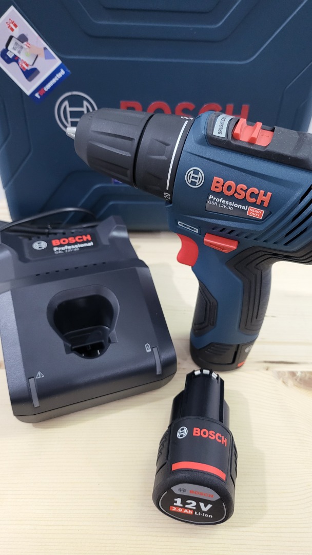 Bosch GSR 12V-30 (Brushless), Commercial & Industrial, Construction ...
